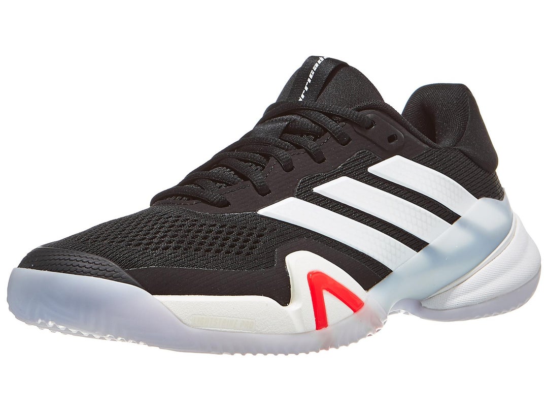 adidas Barricade 14 Clay Black/White/Red Men's Shoes | Tennis Warehouse ...