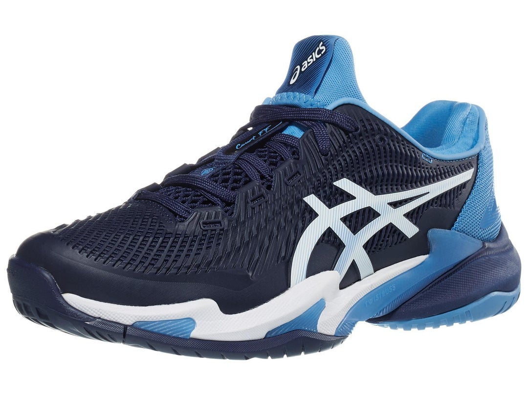 Asics Court FF 3 Novak AC Blue Expanse/White Men Shoes | Tennis Warehouse Europe