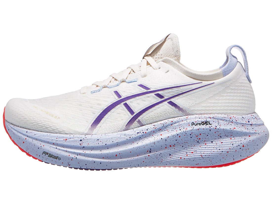 ASICS Gel Nimbus 27 Tokyo Men's Shoes Cream/Edo Purple | Tennis ...