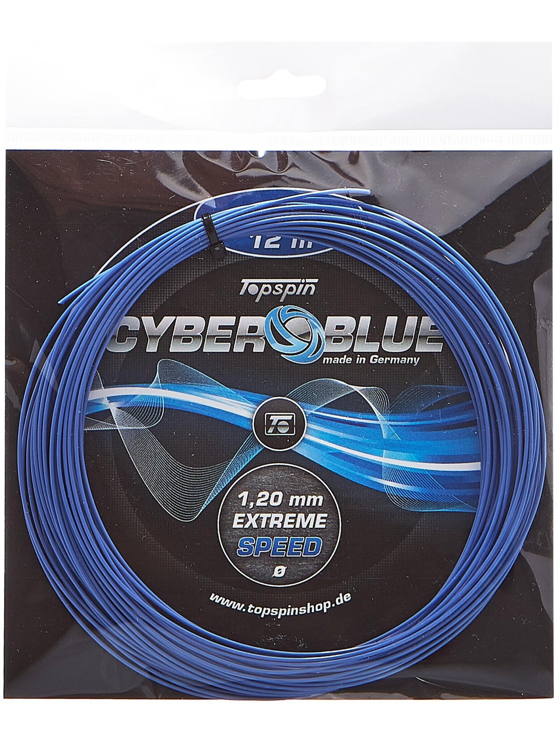 Topspin Cyber Blue 1.20 String | Tennis Warehouse Europe