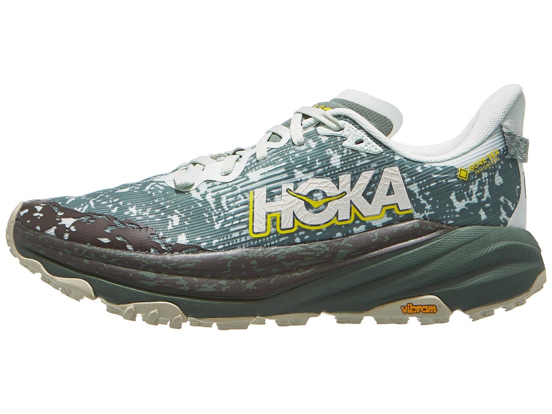 HOKA Speedgoat 6 GTX Men's Shoes Sea Glass/Fern | Tennis Warehouse Europe