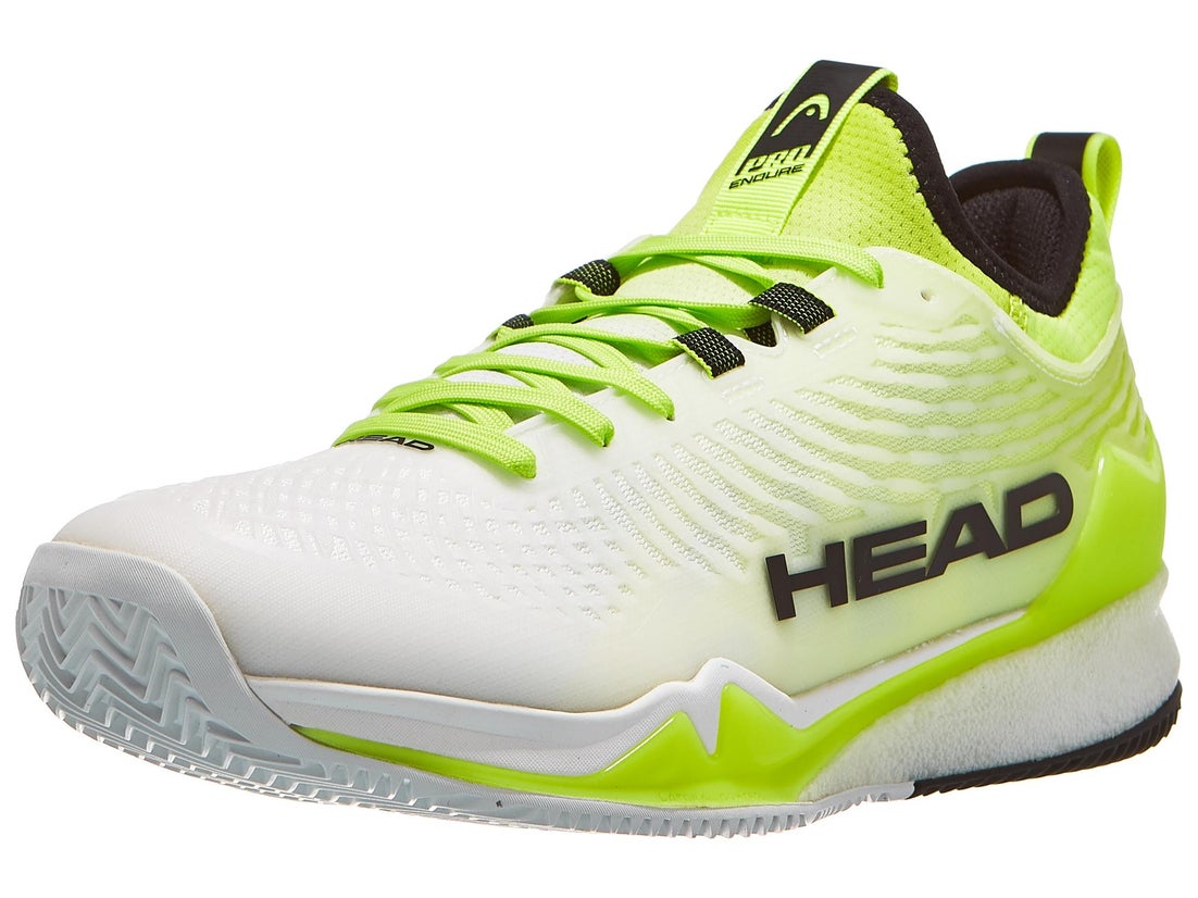 HEAD Endure Pro Clay Yellow/White Men's Shoes | Total Padel