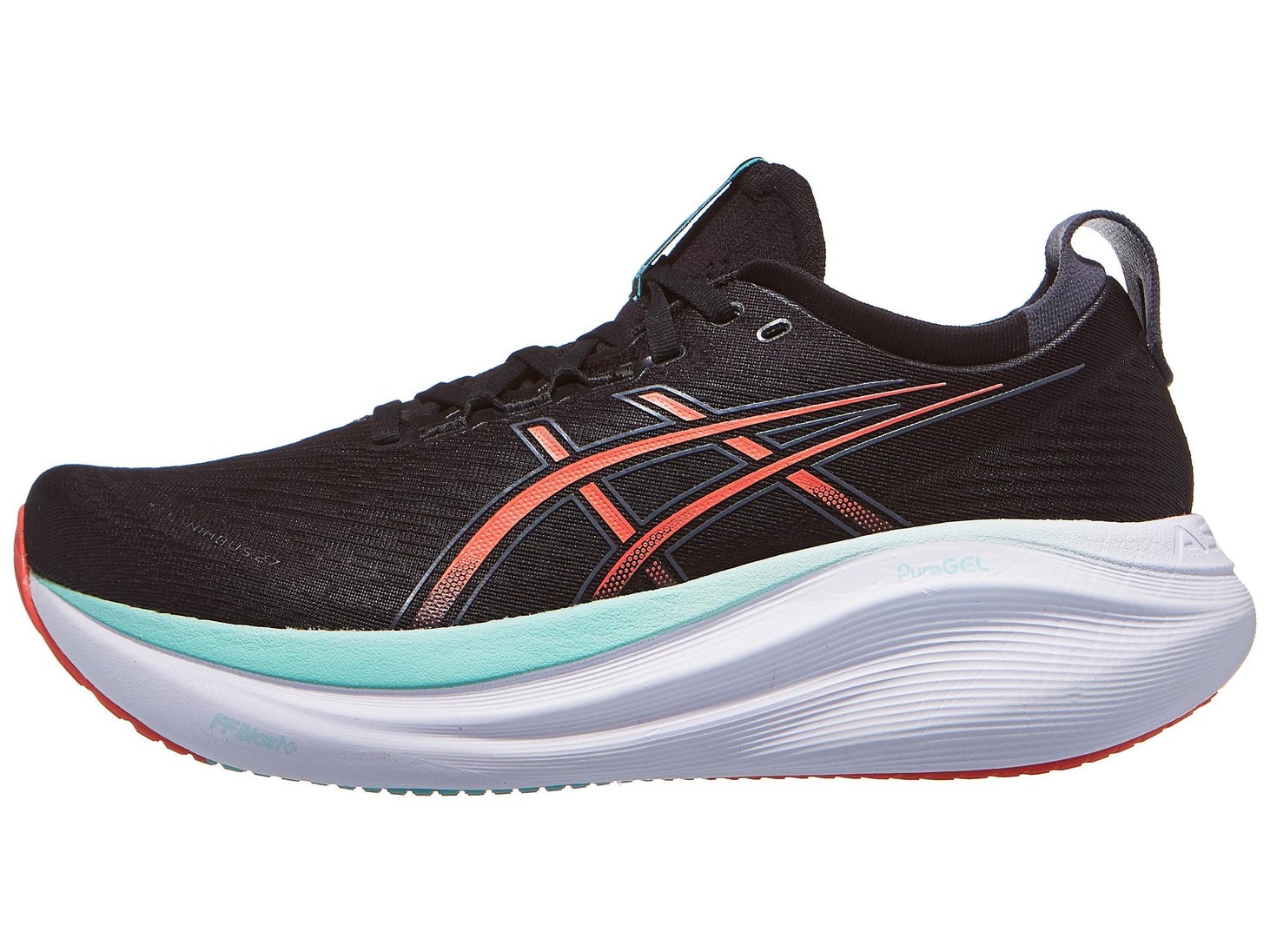 ASICS Gel Nimbus 27 Men's Shoes Black/Coral Reef | Tennis Warehouse Europe