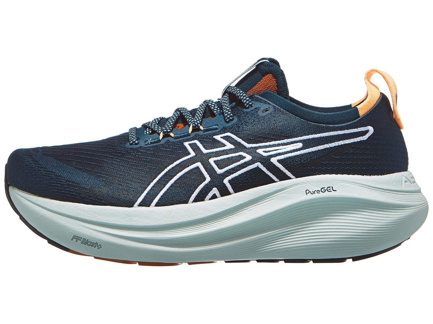 ASICS Gel Nimbus 27 TR Men Shoe Nature Bathing/Teal | Tennis Warehouse Europe