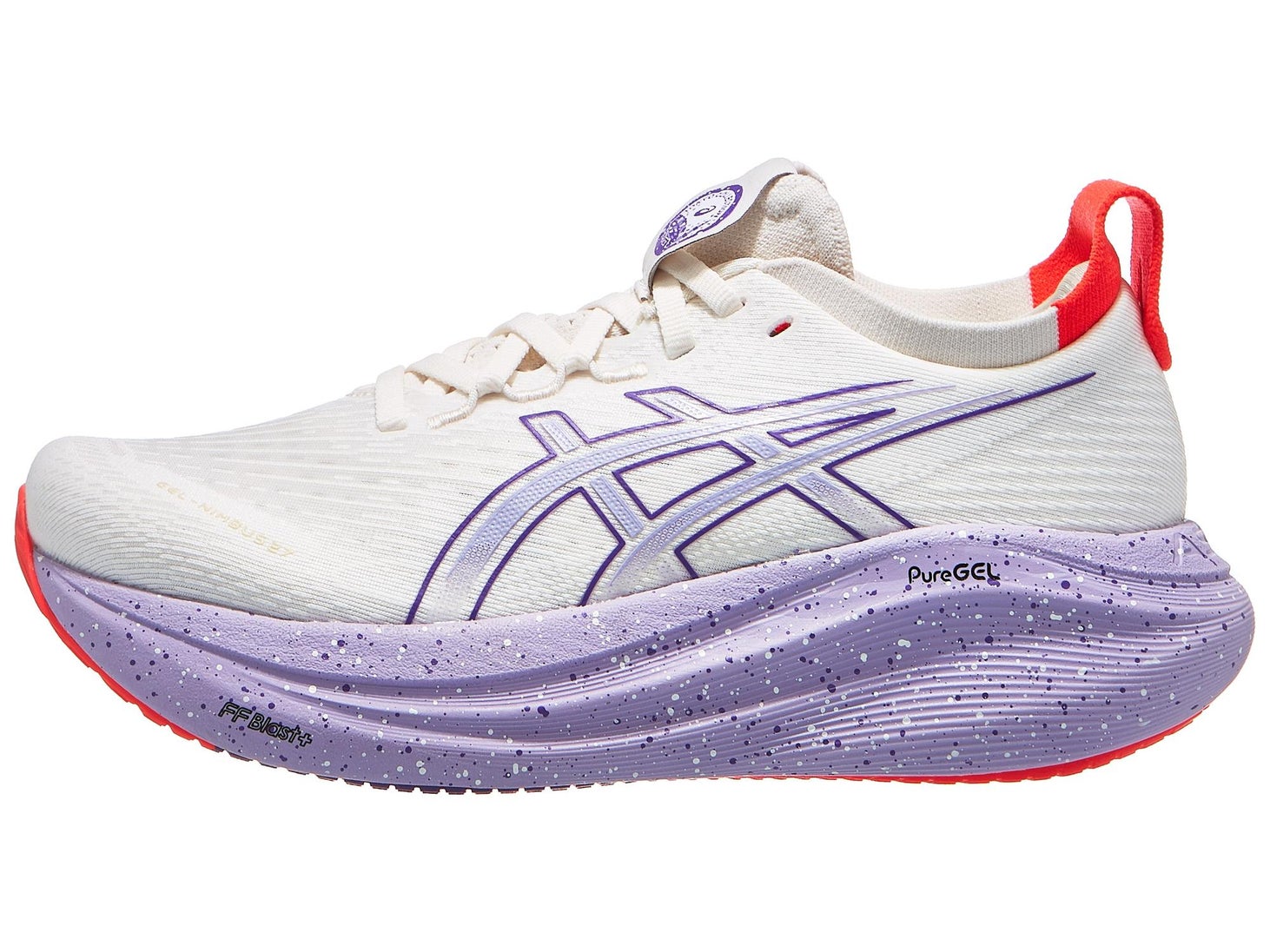 ASICS Gel Nimbus 27 Tokyo Women's Shoes Cream/Purple | Tennis Warehouse ...