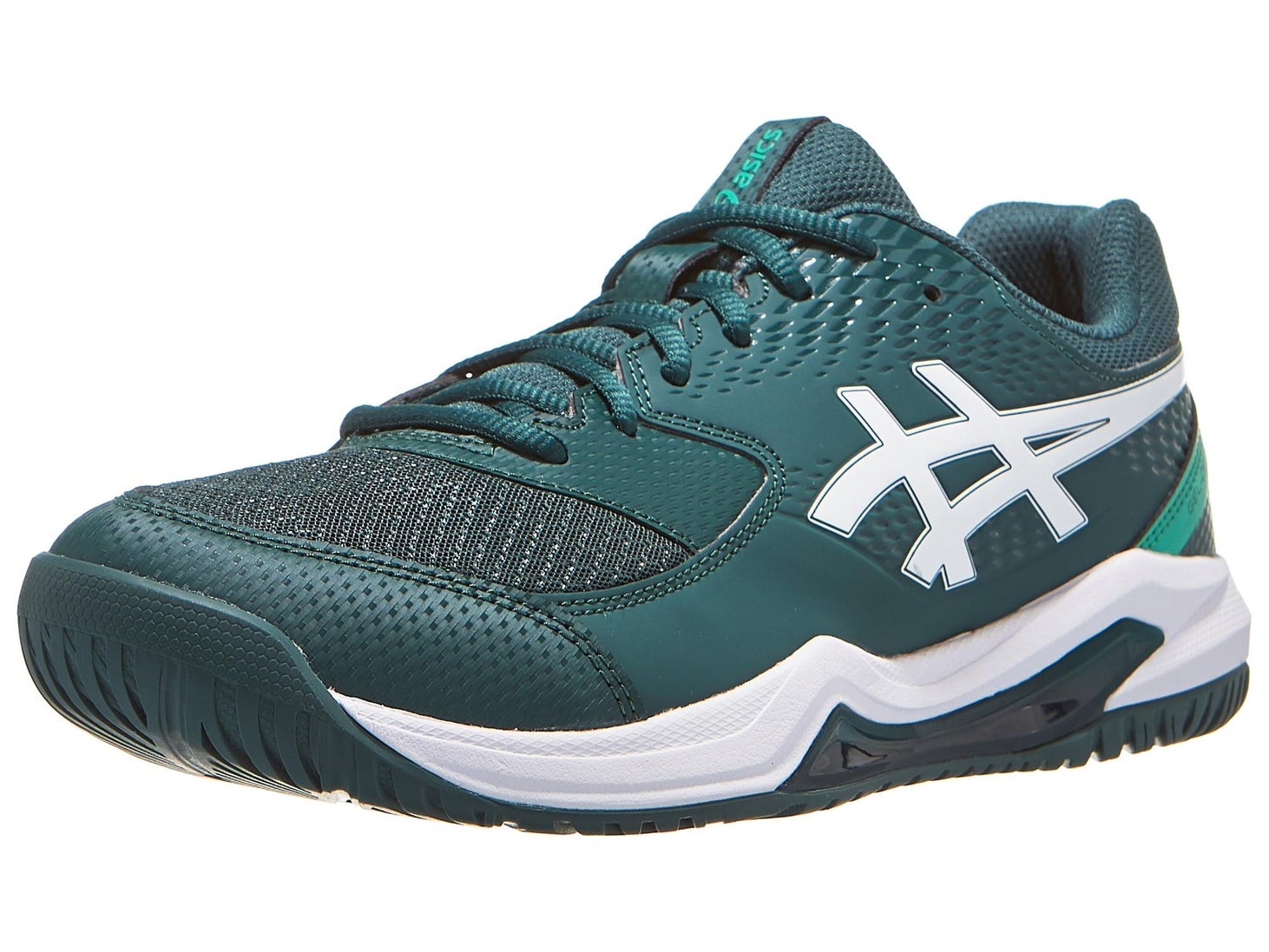 Asics Gel Dedicate 8 AC Dk Neptune/White Men's Shoes | Tennis Warehouse ...