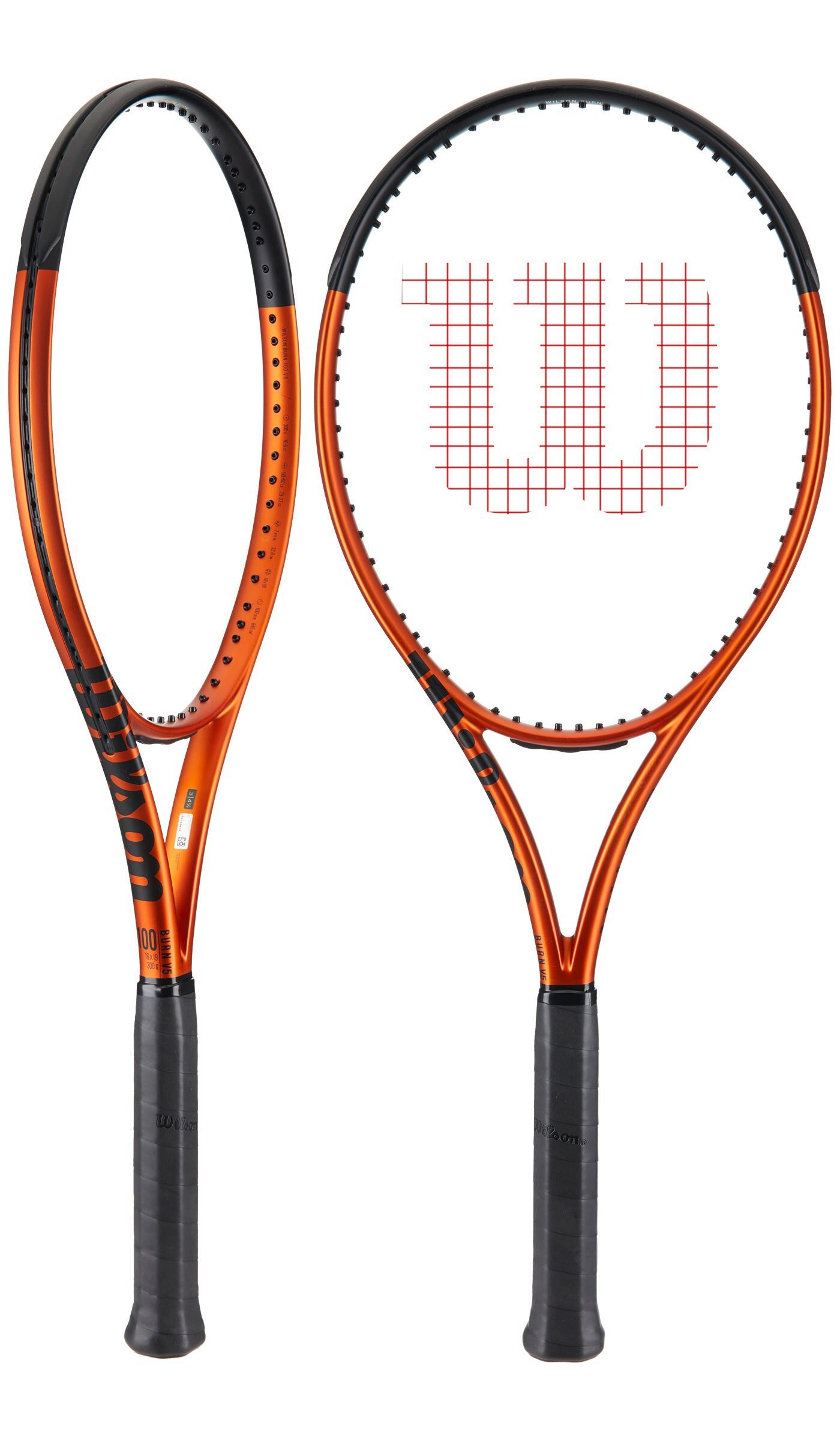 Wilson Burn 100 V5 Racket | Tennis Warehouse Europe