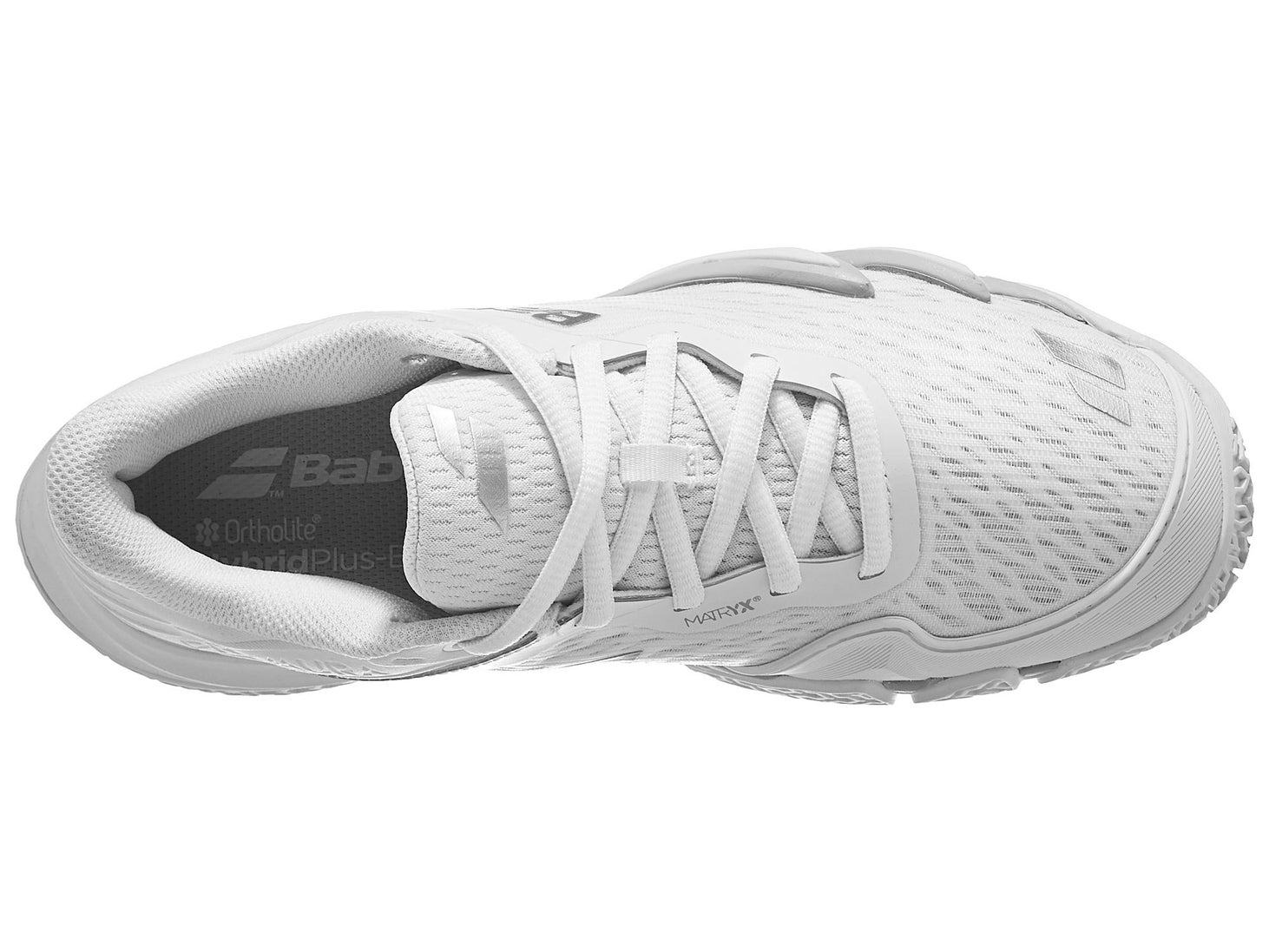 Babolat Premura 3 Padel White/Silver Women Shoe | Tennis Warehouse Europe