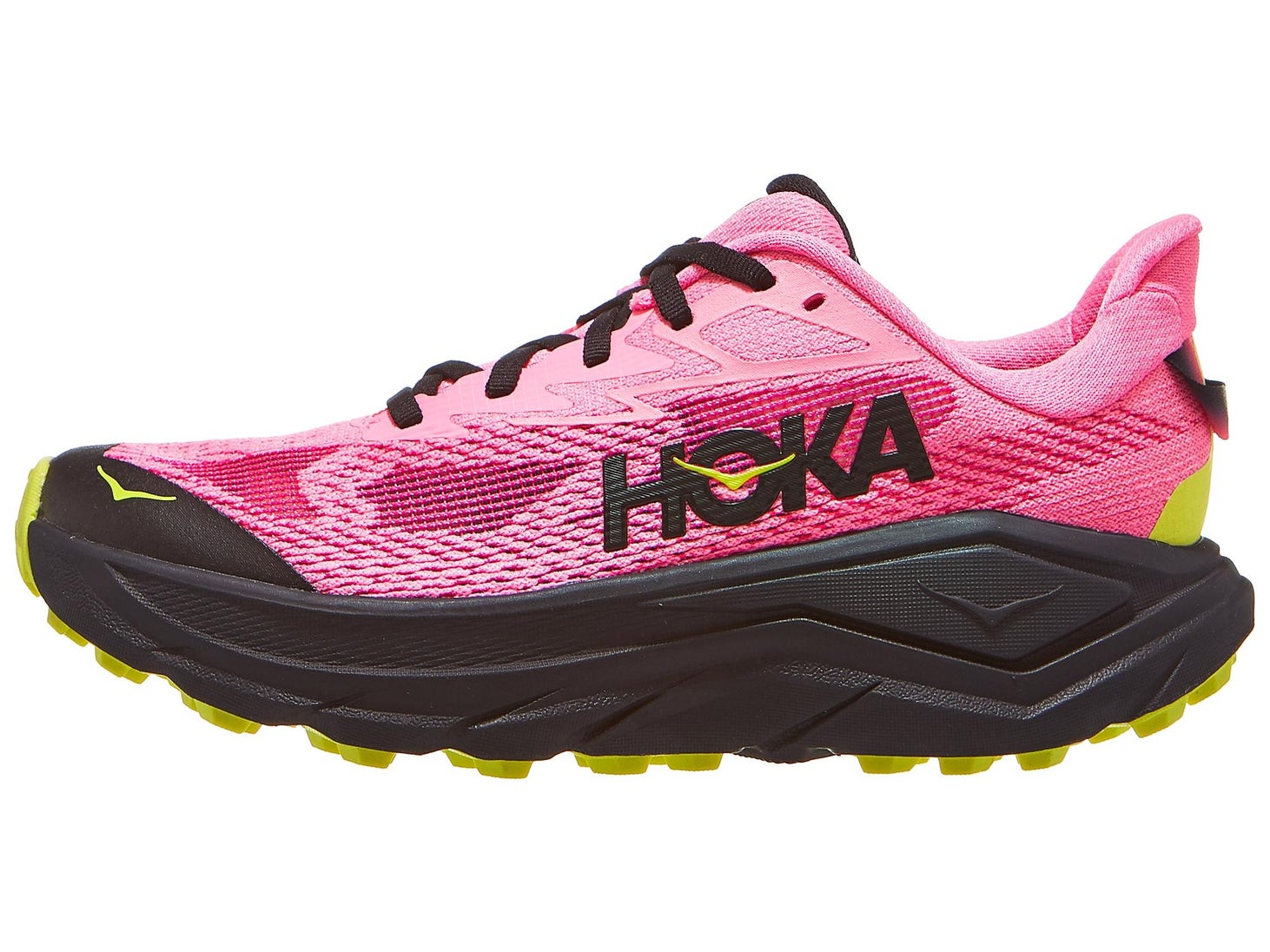 HOKA Challenger 8 Women's Shoes Neon Rose/Black | Tennis Warehouse Europe