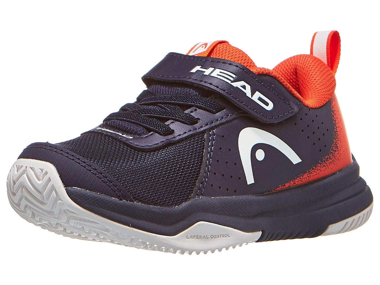 HEAD Sprint Velcro 4.0 AC Dark Blue/Red Junior Shoes | Tennis Warehouse Europe