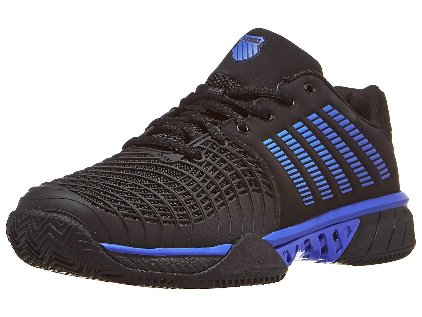 KSwiss Express Light 3 Clay Black/Blue Men Shoe | Tennis Warehouse Europe