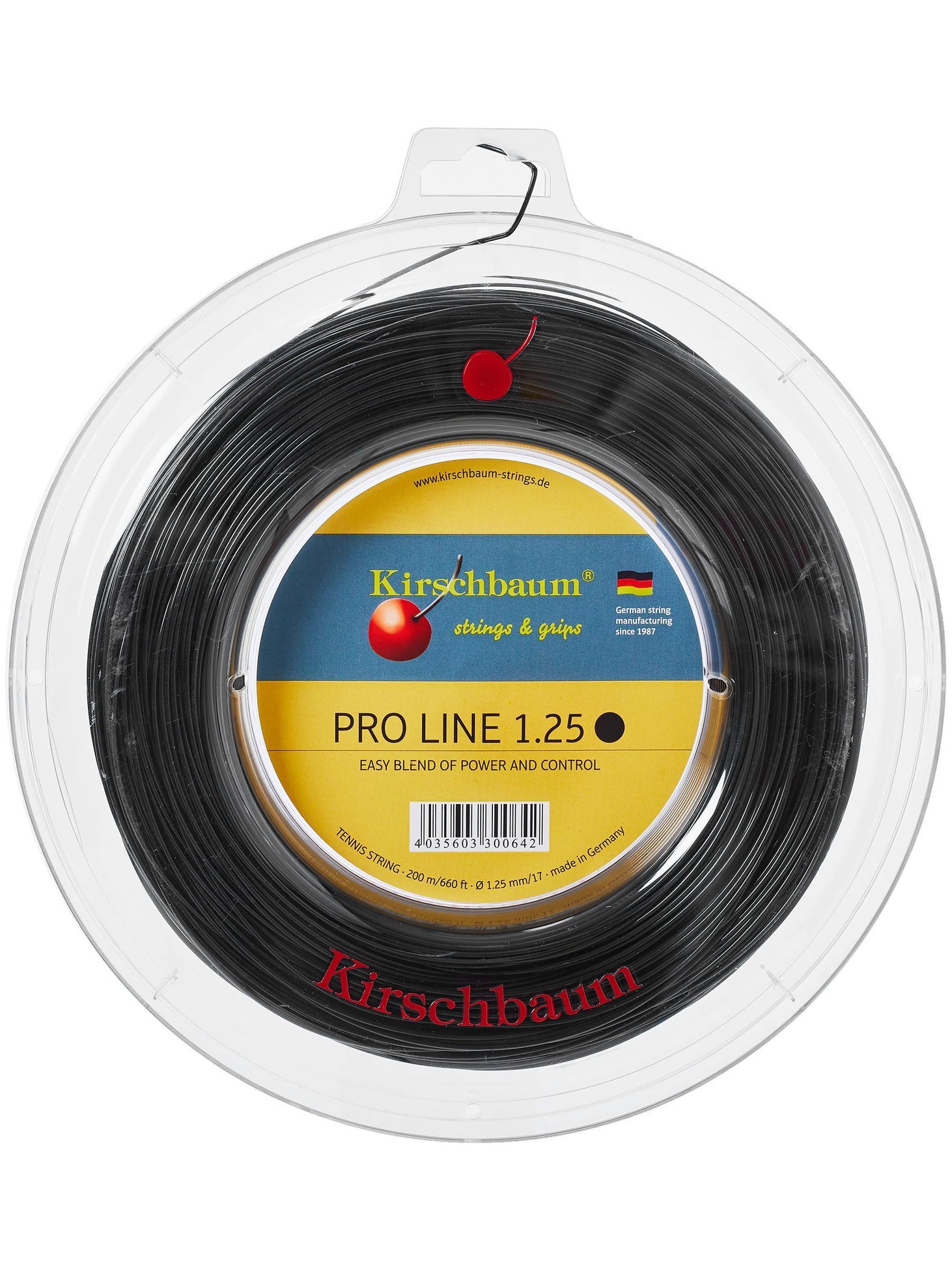 Kirschbaum Pro Line II 1.25/17 String Reel - 200m | Tennis Warehouse Europe