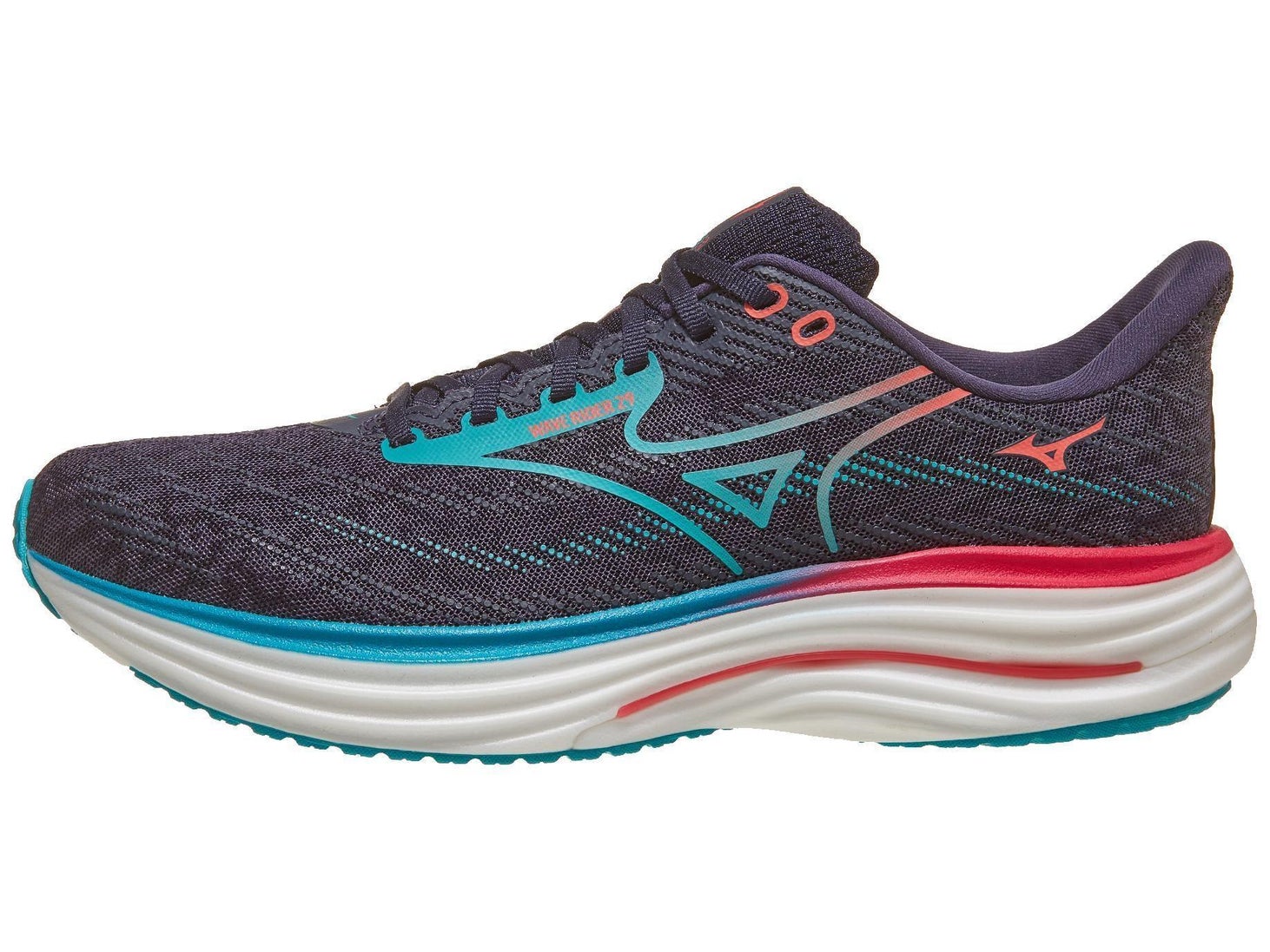Mizuno Wave Rider 29 Women's Shoes Odyssey Grey/Iris | Tennis Warehouse ...