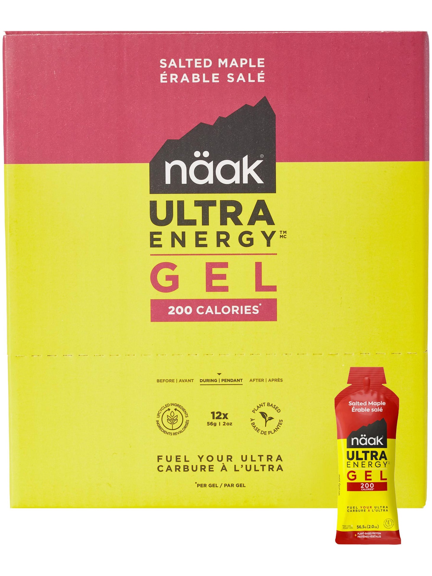 Naak Ultra Energy Gels (12 x 56.5g) | Tennis Warehouse Europe
