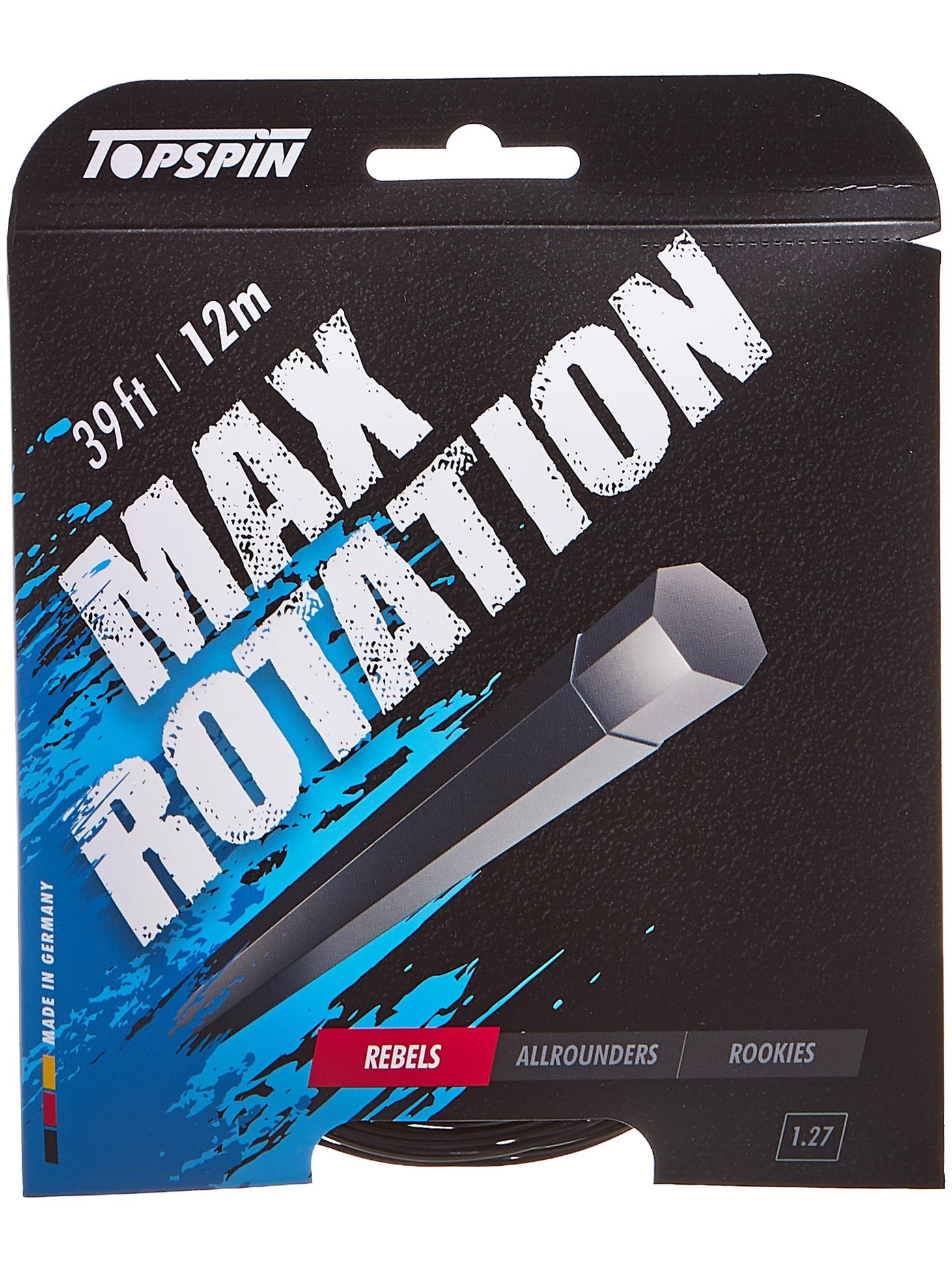 Topspin Max Rotation 1.27 String | Tennis Warehouse Europe