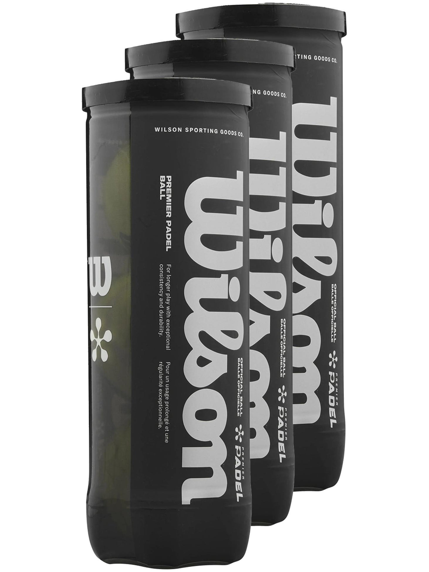 Wilson Premier Padel Bälle - 3er Pack | Tennis Warehouse Europe