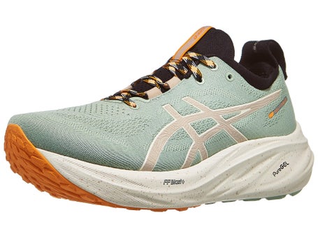 ASICS Gel Nimbus 26 TR Men Shoe Nature Bathing/Yellow | Tennis ...