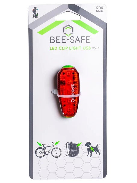 Bee Safe LED Clip Light USB | Tennis Warehouse Europe