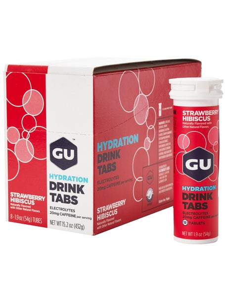 Pastilles GU Hydration Drink Tabs (8x54g) | Tennis Warehouse Europe