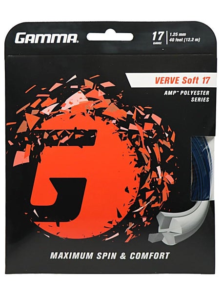 Gamma Verve Soft 17 (1.25) String | Tennis Warehouse Europe