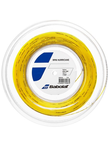 Babolat RPM Hurricane 1.25/17 Yellow String Reel | Tennis Warehouse Europe